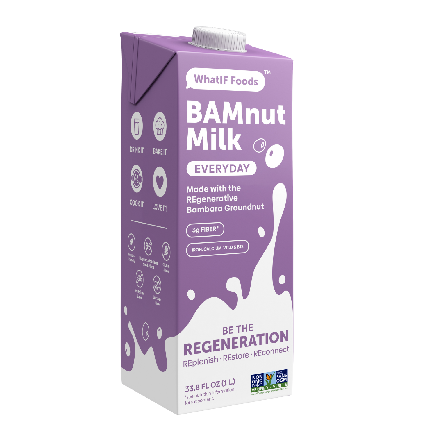 BamNut Milk Everyday - Bambara Groundnut Milk