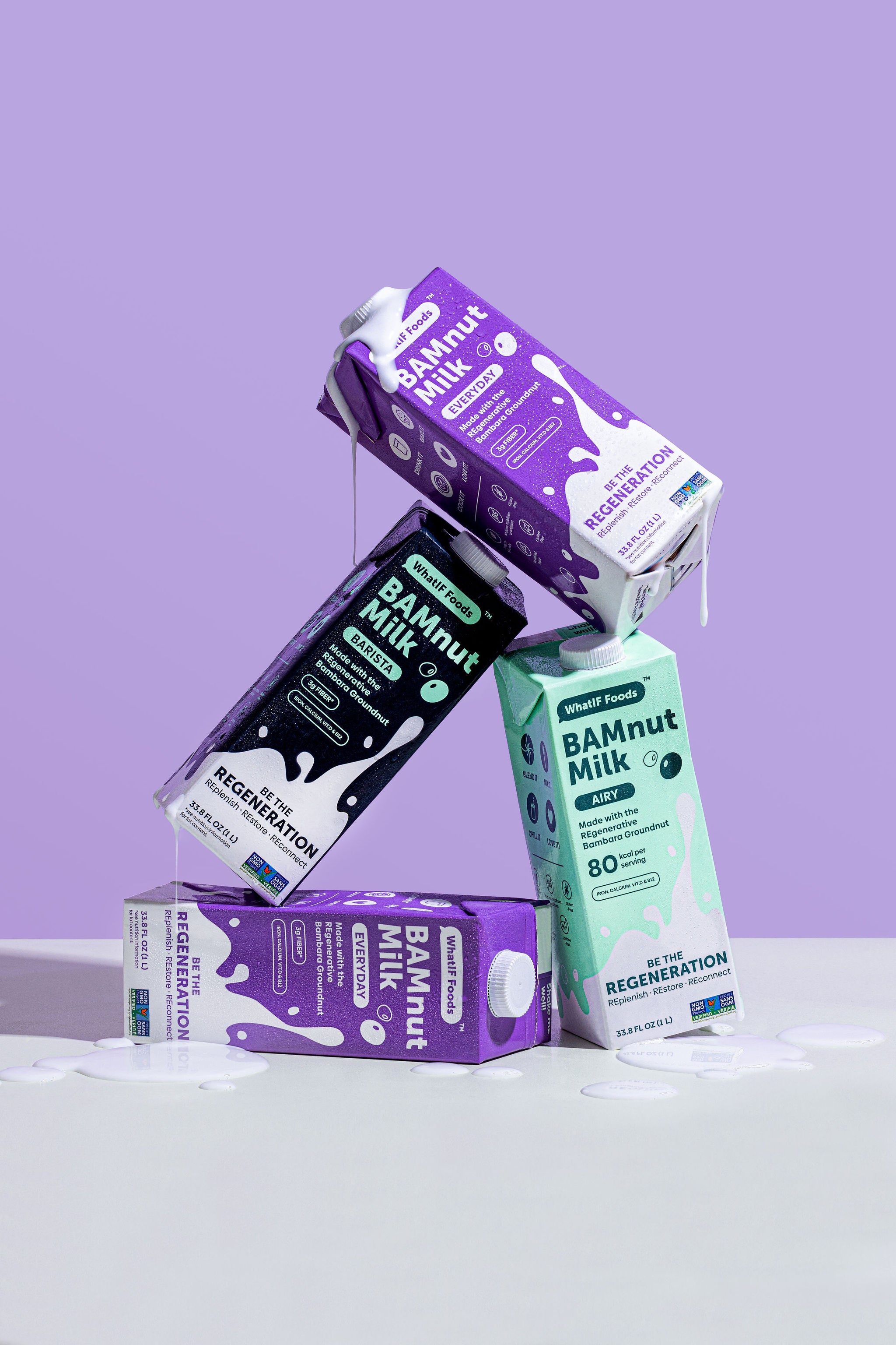 BamNut Milk made from Bambara Groundnut